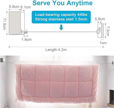 Buy Online - Stainless Steel Wire Clothes Liner – happyhome